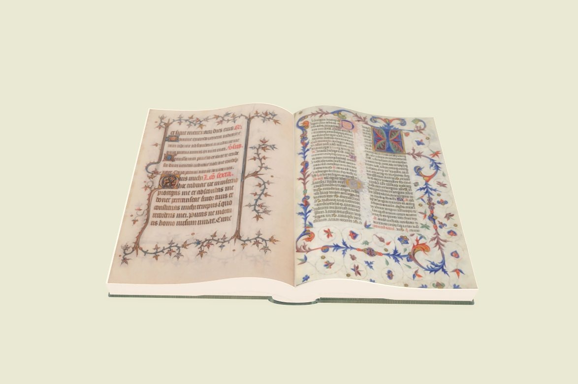 Spline Community - Opening book on scroll