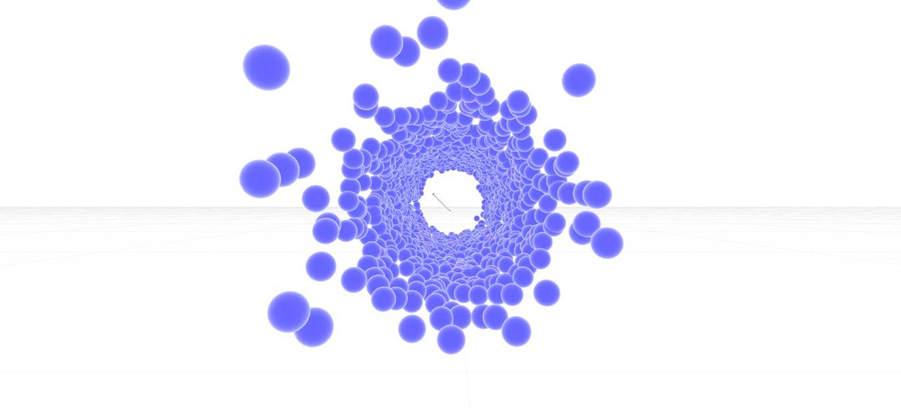 Spline Community - balls on walls