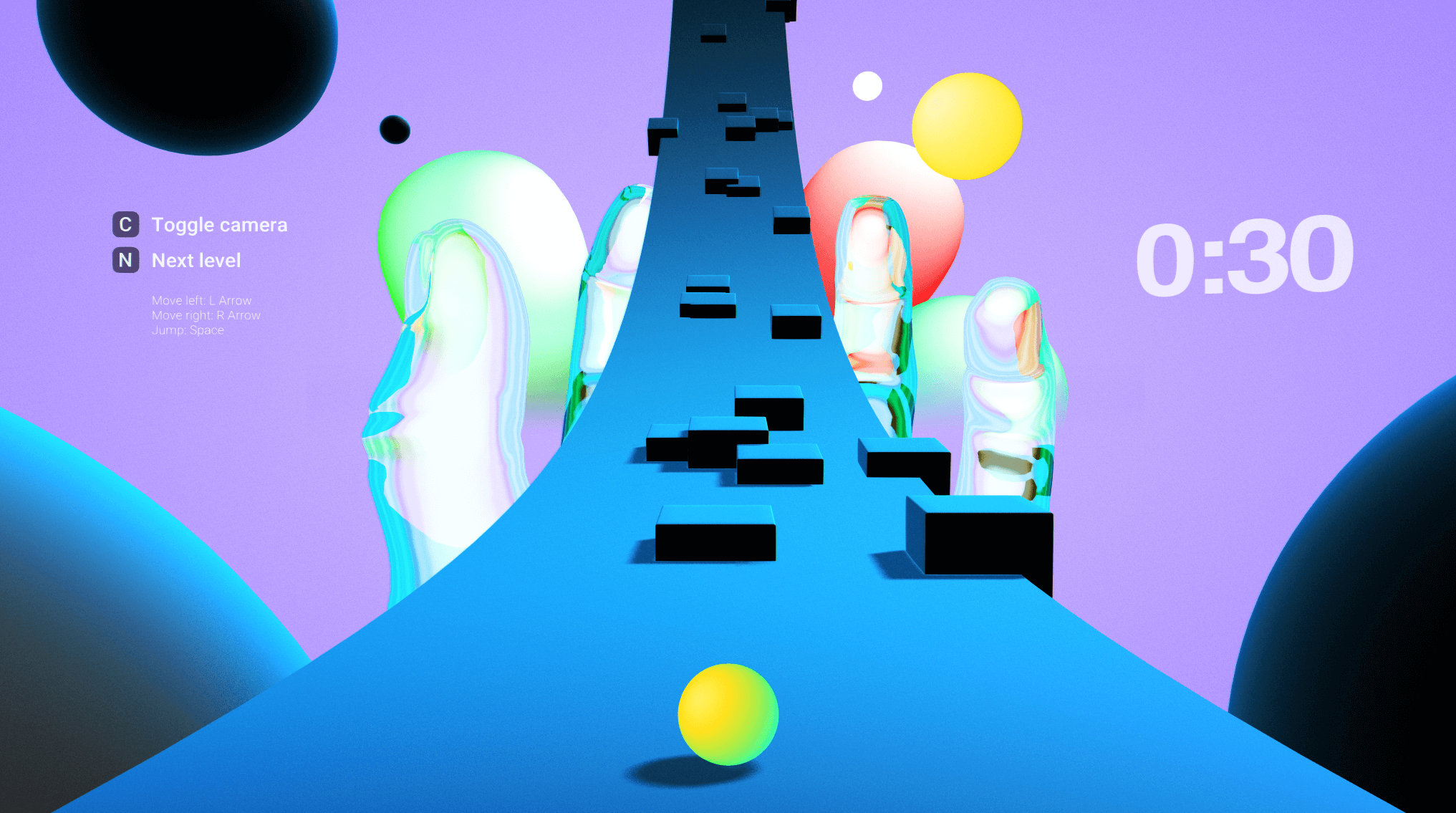 Spline Community - Endless Runner Game Prototype - Early Work in Progress