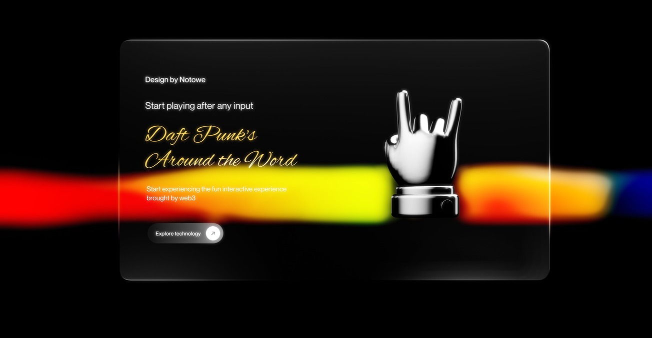 Lighting and Glass Texture（Daft Punk）