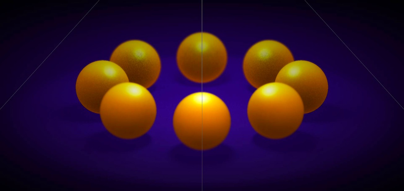 spline yellow balls
